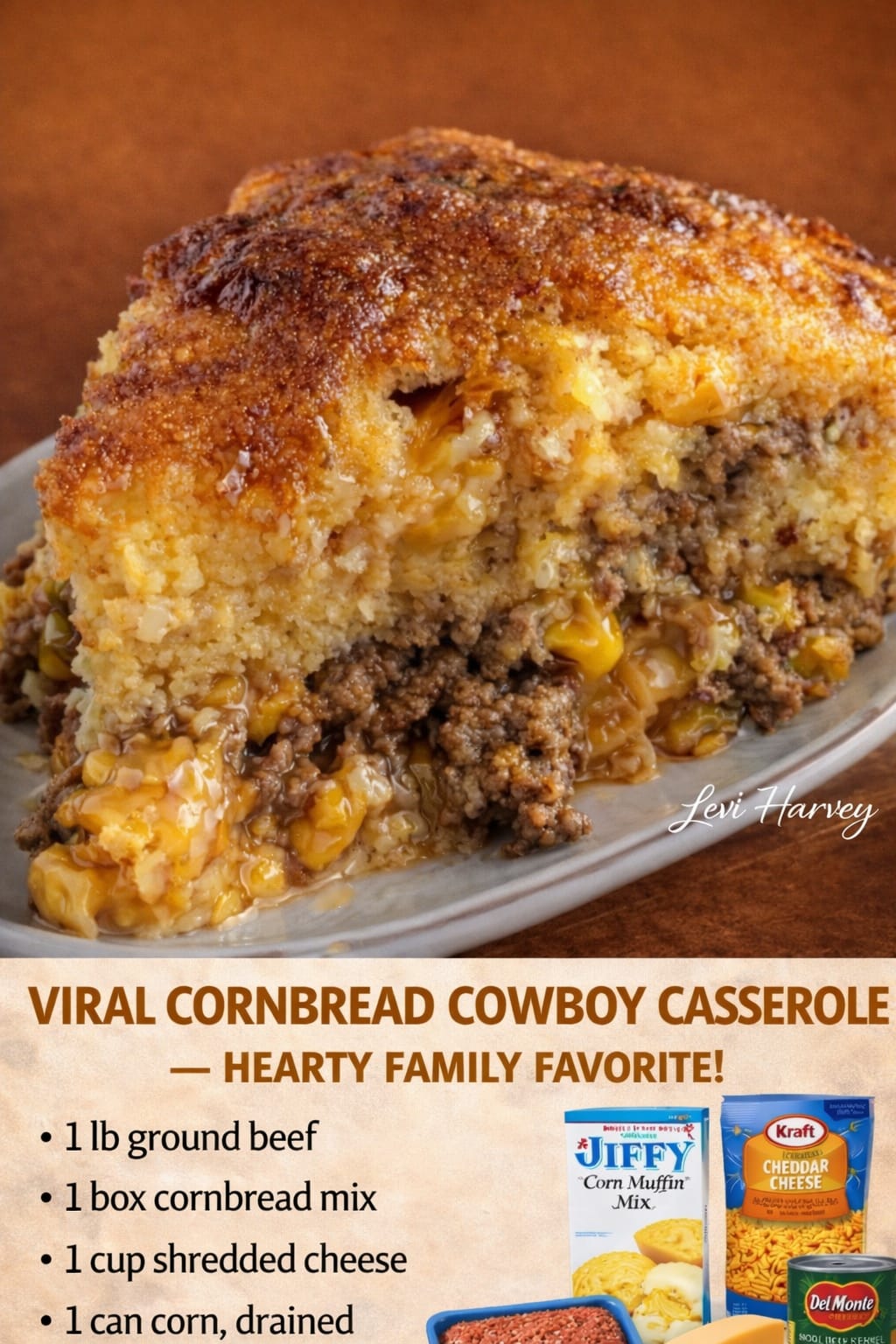 Viral Cornbread Cowboy Casserole - CYSSERO