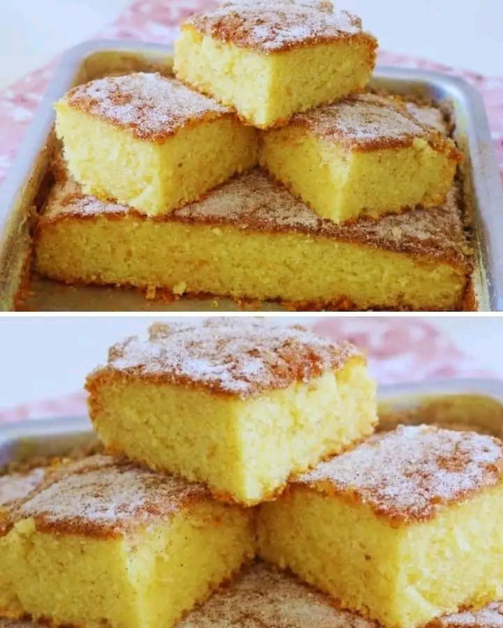 Classic Soft Vanilla Sheet Cake - CYSSERO