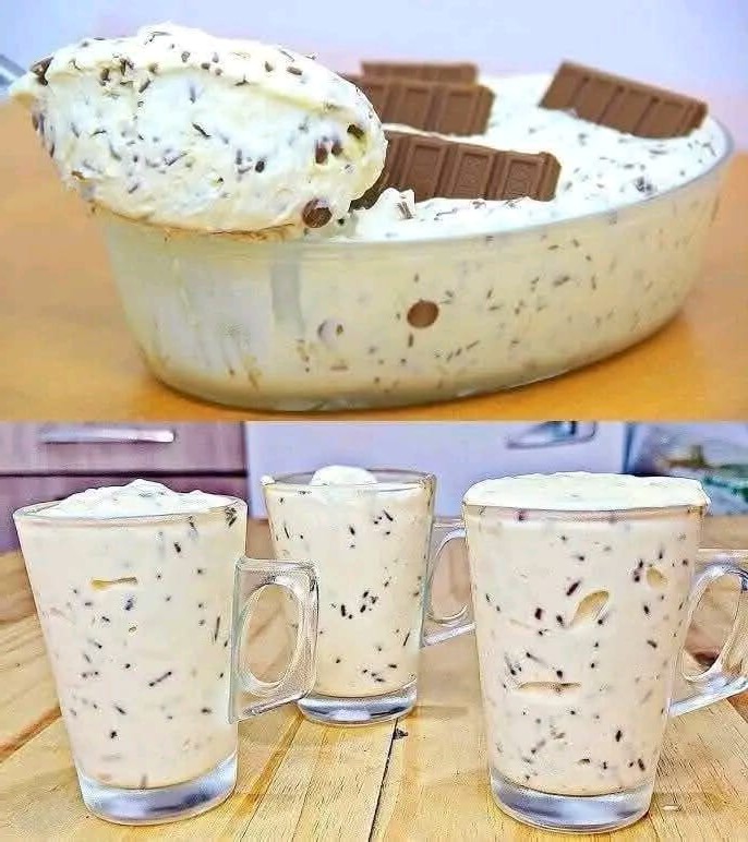 Creamy No-Bake Chocolate Chip Dessert Cups - CYSSERO