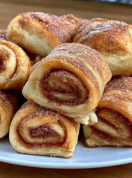Soft Cinnamon Sugar Roll-Ups - CYSSERO