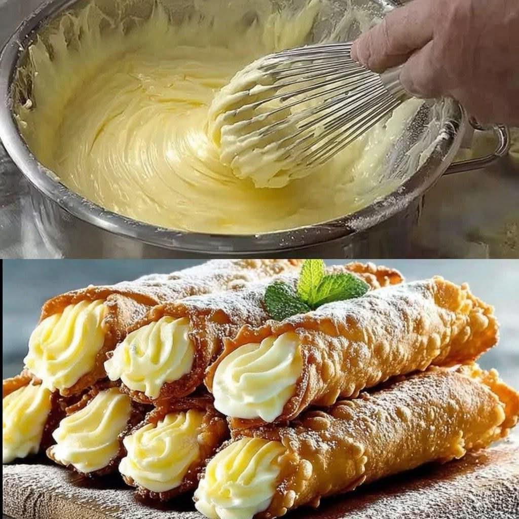 Cream-Filled Cannoli - CYSSERO
